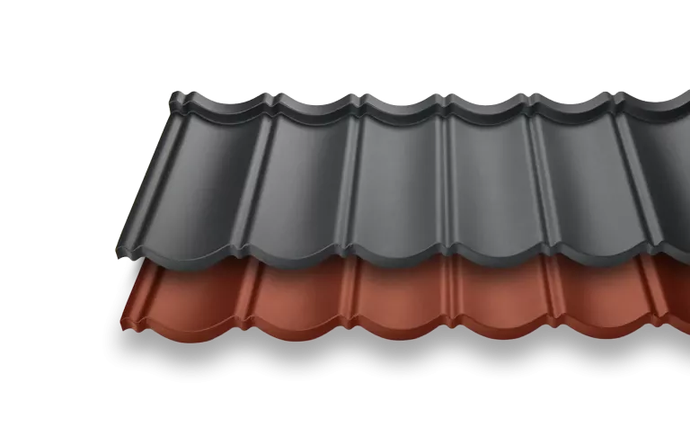 Colorroof Metalldachpfannen - leicht, robust und langlebig